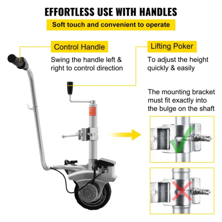 VEVOR Electric Trailer Mover - Move Up to 5000 lbs Effortlessly